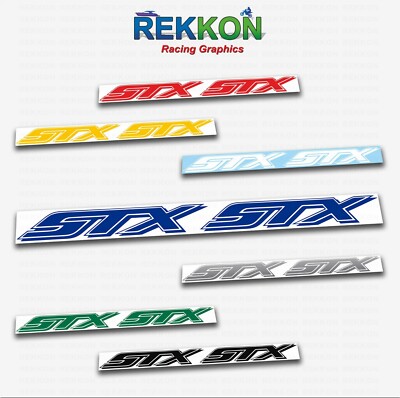 Pair of STX FX4 4x4 OFF ROAD High Cast Vinyl Decals Graphics Body Logos ...