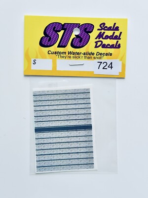 1/25 STS Scale Model Decals #724 Rug Carpet Seat Navy | eBay