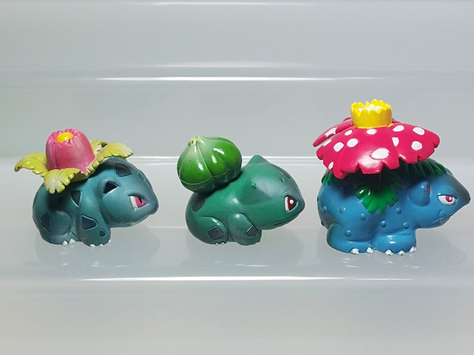 Venusaur Ivysaur Bulbasaur Pokemon Monster Collection Figure Tomy P06 1 ...