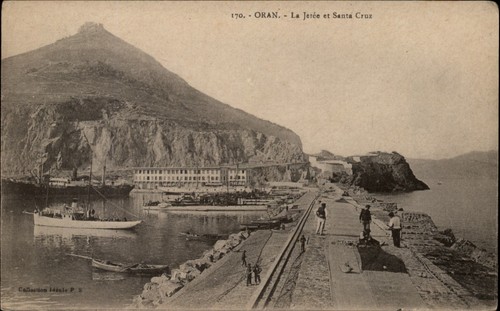 La Jet e et Santa Cruz Oran Algeria vintage postcard k478 | eBay