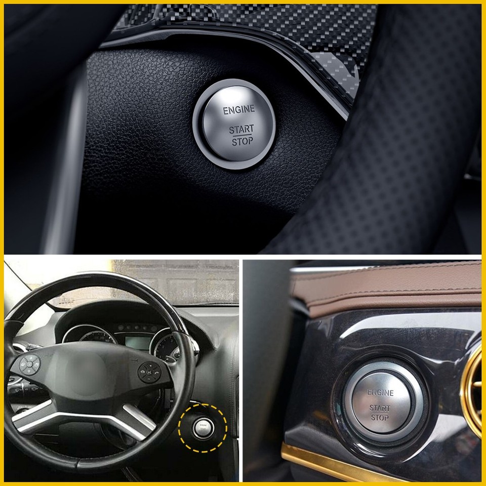 For Mercedes Benz Start Button Push to Go Keyless Engine Start Stop ...
