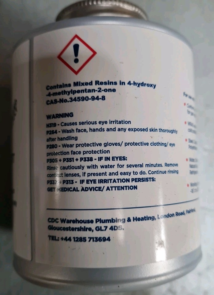 Plumb Blue jointing compound cold,hot water WRAS approved 500 g | eBay UK