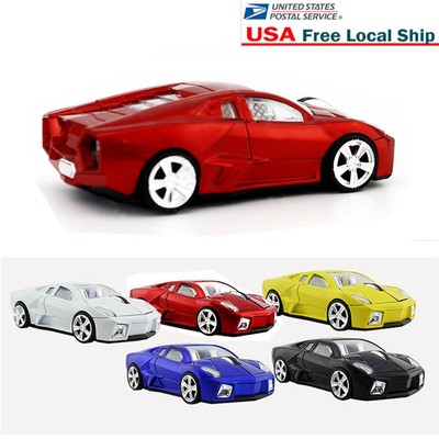 USB 2.4Ghz Wireless Lamborghini car mouse Optical Gaming mice for PC ...
