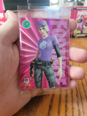 2021 Fortnite Series 3 BRANDED BRIGADIER Uncommon Outfit LASER HOLOFOIL ...