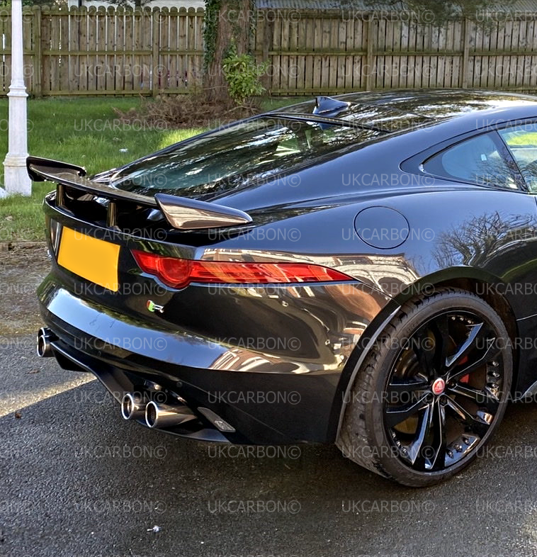Jaguar F Type Spoiler Carbon Fibre SVR Style Rear Boot 2014 - 2019 by ...