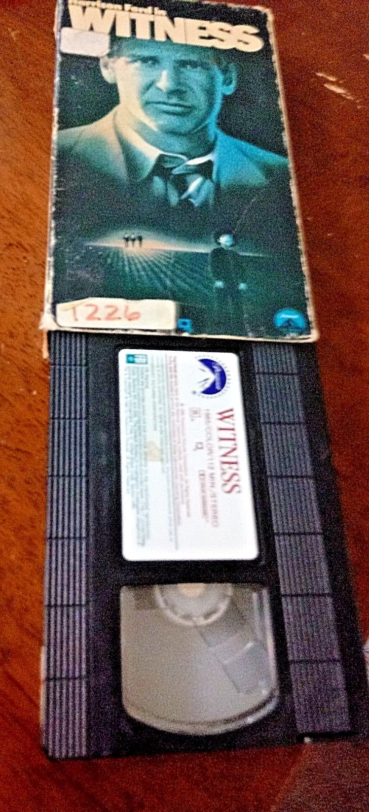 Witness (VHS) Harrison Ford | eBay UK