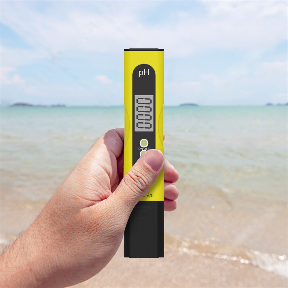 Water Tester PH Meter, Digital PH Meter 0-14 PH ATC for Household ...