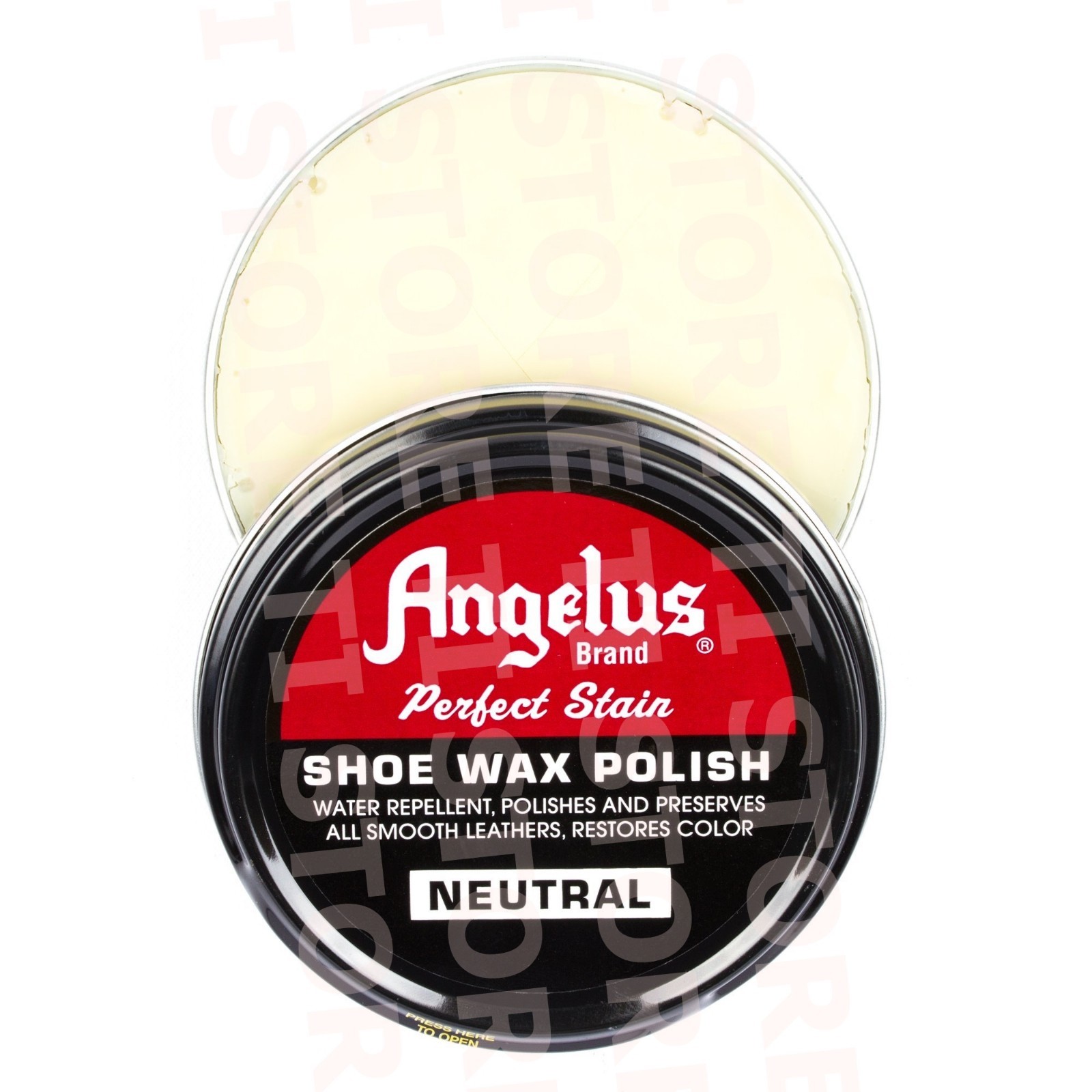 Angelus Shoe Boot Polish Shine Leather PASTE WAX Protector Waterproof 3 ...