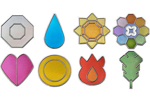 Pokemon Badges Original