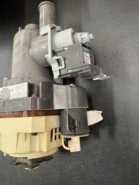 Whirlpool Dishwasher Drain Motor Pump W11414076, W11122133, W11497943 ...