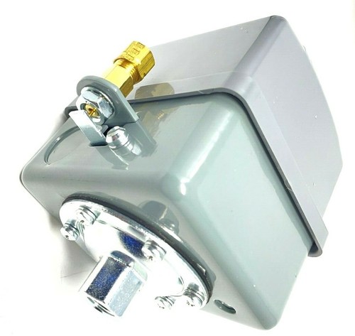 SQUARE D AIR COMPRESSOR PRESSURE SWITCH SINGLE PORT 145-175 PSI W ...