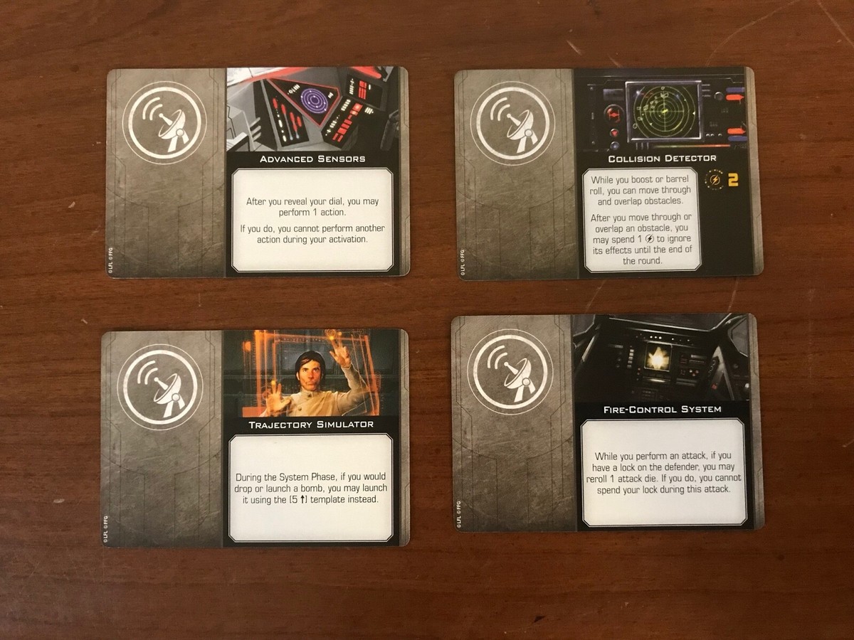 Advanced Sensors X Wing Miniatures Game