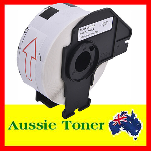 1x Compatible Label Roll For Brother DK11219 DK-11219 12mm Diameter QL ...
