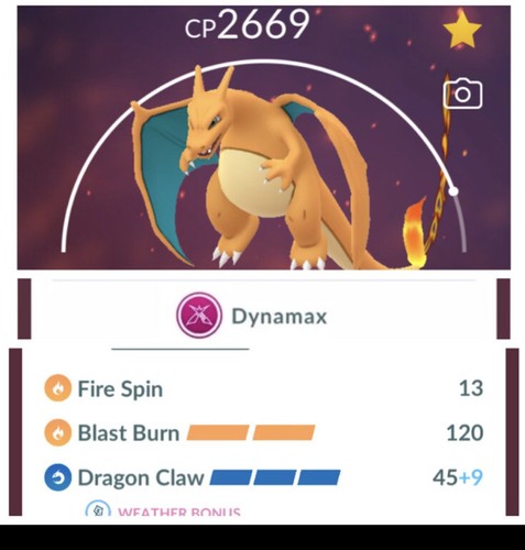 Dynamax Charizard Legacy Blast Burn Pokemon Trade, Lv50, 2 Charge ...