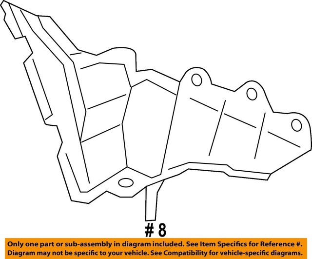 Subaru OEM 2015 Impreza Rear Bumper-side Cover Right 57731FJ350 for ...