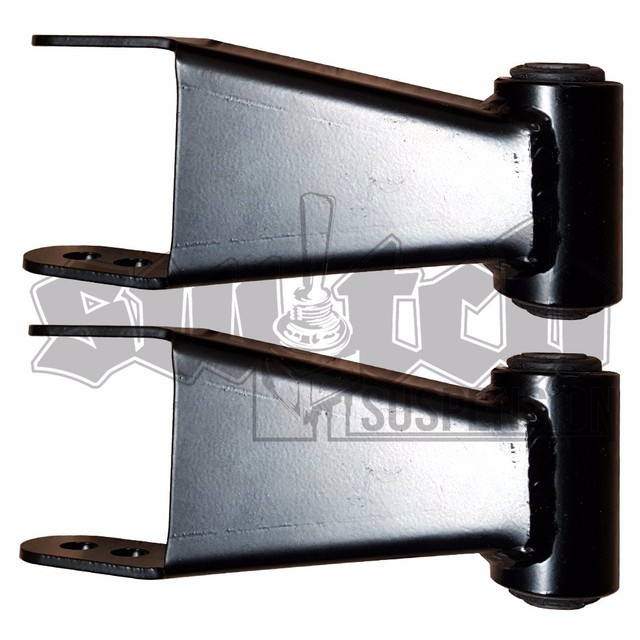 McGaughys 2" Rear Drop Shackles 2011 - 2014 Chevy GMC 2500HD 3500HD ...