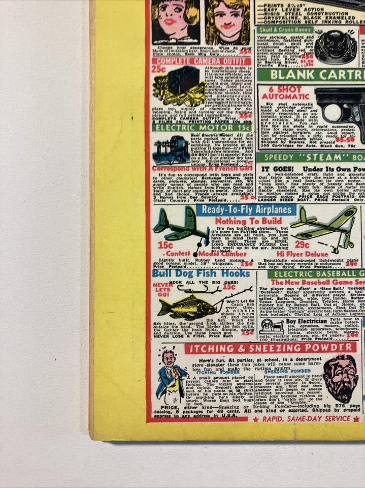 Famous Funnies #57 April 1939 VG+ 4.5 War On Crime Oaky Doaks Big Chief ...