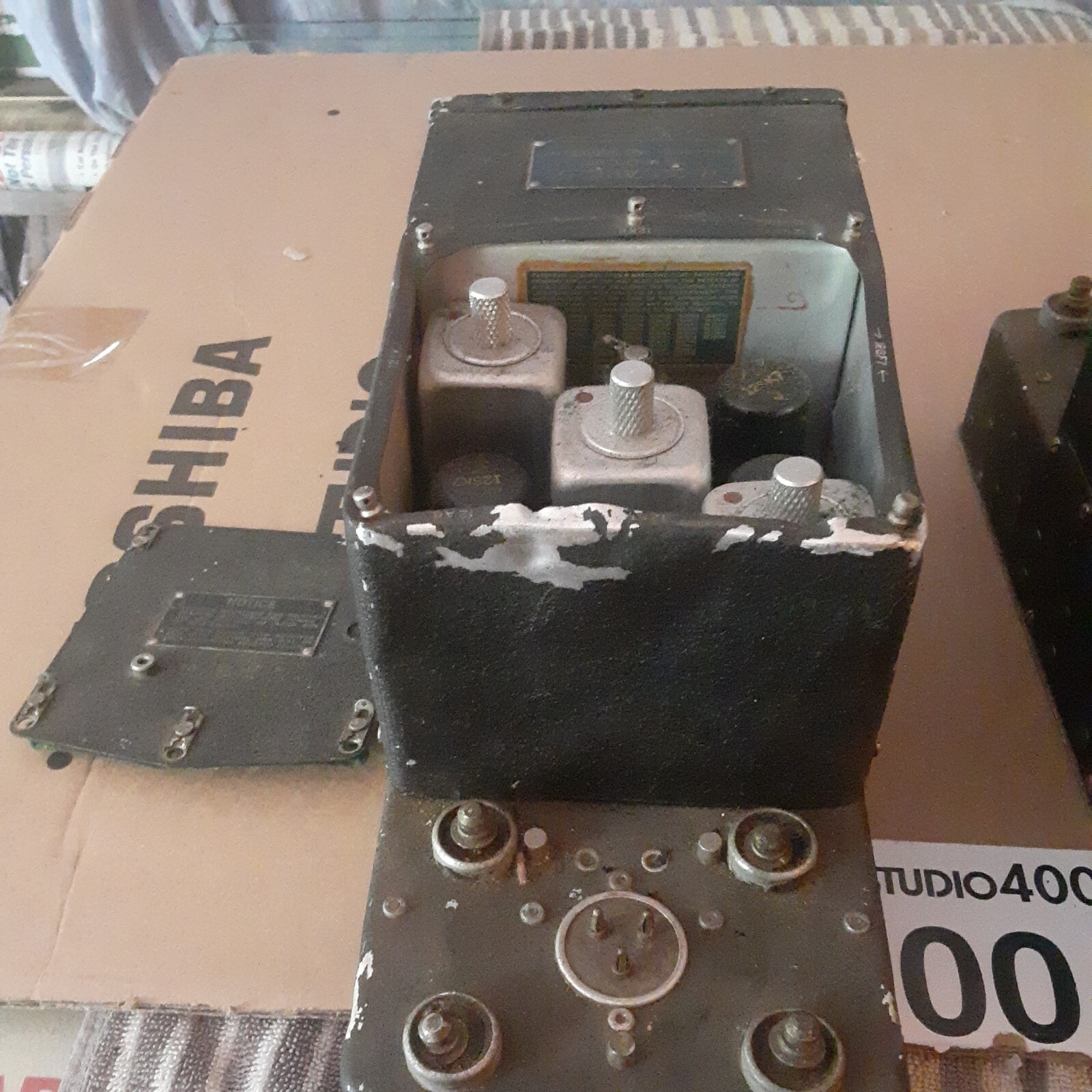 VINTAGE MILITARY RADIO RECEIVERS R-26 R-23/ARC-5 SW LW VLF AIRCRAFT ...