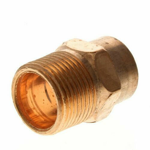 3/4" inch Copper Male Pipe Threaded Sweat Solder x MPT Adapter C x M | eBay