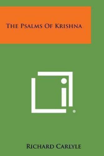 Psalms of Krishna by Richard Carlyle (2013, Trade Paperback) for sale ...