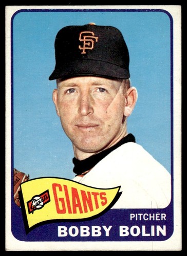 1965 Topps Bobby Bolin San Francisco Giants #341 @ | eBay