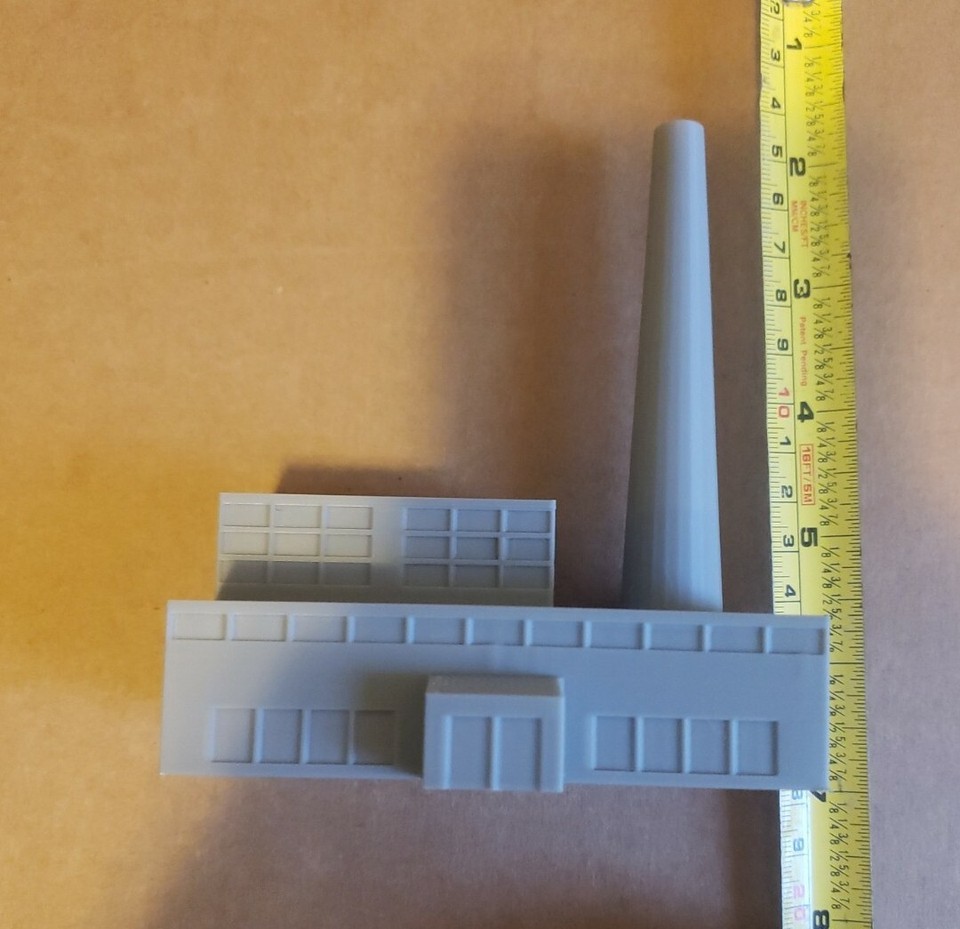 N Scale 1/160 3d Printed Factory/Industry Building Great For Layout ...