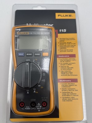 Fluke 115 Field True RMS Digital Multimeter 95969324182| eBay