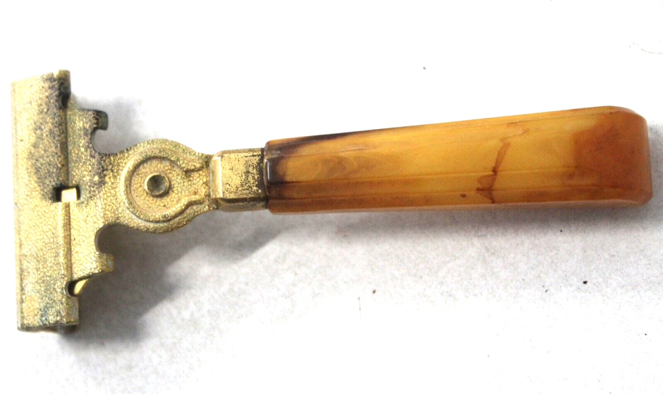 Vintage Schick Injector Razor - Butterscotch Bakelite Handle | eBay