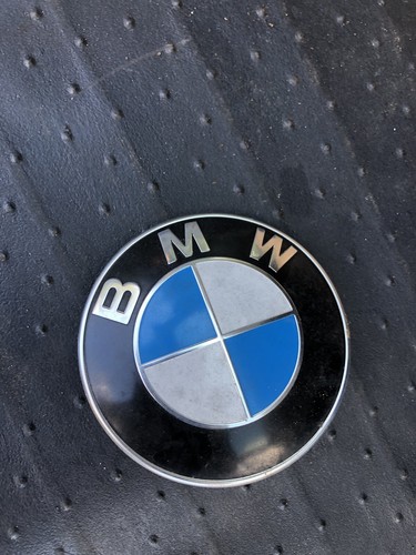 BMW FRONT HOOD LOGO EMBLEM BADGE DECAL E39 E38 E36 E65 E66 E30 E90 ...
