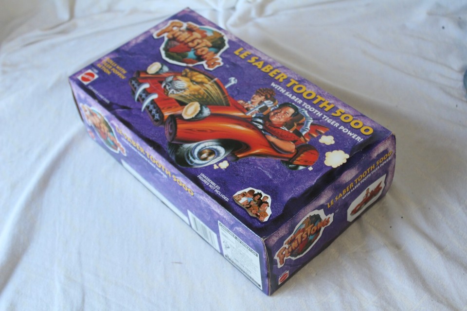 The Flintstones Movie Le Saber Tooth 5000 Car Tiger Power 1993 Mattel ...