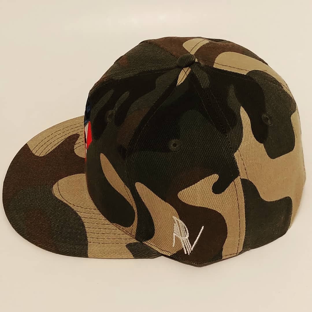 Snapback Flat Cap Puerto Rico bandera Superman GORRAS RV Camo | eBay