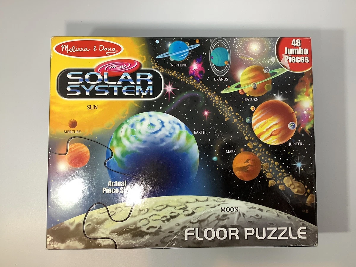 Giant Floor Puzzle Solar System