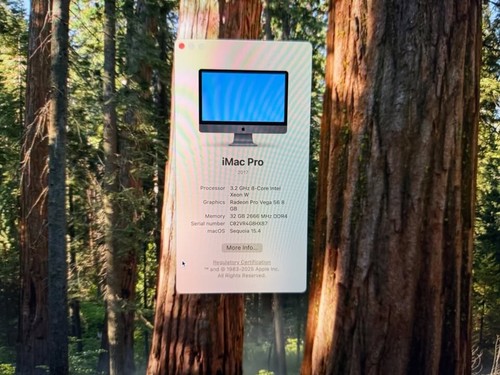 iMac Pro 27" 5k Retina late 2017 still with original box | eBay