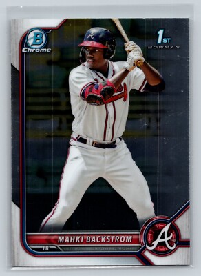 2022 Bowman Chrome 1st #BCP-121 Mahki Backstrom | eBay