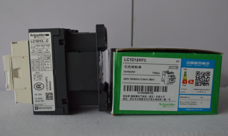 Schneider AC contactor LC1D12M7C LC1-D12M7C AC220V 9-620 A good ...