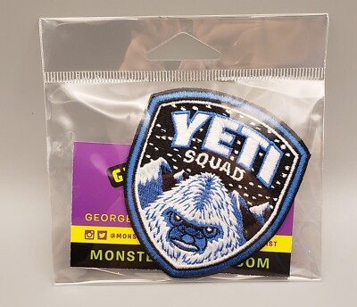 Yeti Squad Embroidered Patch Iron-on Monsterologist | eBay