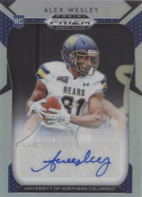 2019 Panini Prizm Draft - Draft Picks Alex Wesley #294 Silver Prizm ...
