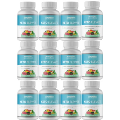 Keto Elevate - keto diet, ketosis, compare to pruvit - 12 Bottles | eBay