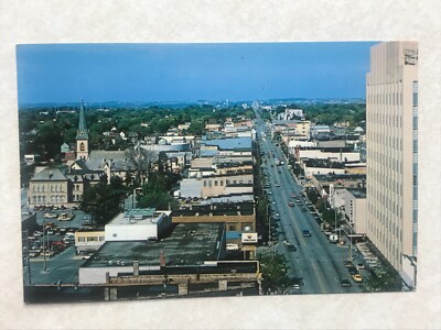 F914 Postcard Appleton WI Wisconsin City View Street Scene | eBay