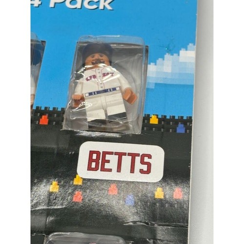 MLB Red Sox Mini Figure 4 Pack - Pedrioa & Betts - FOCO BRXLZ | eBay