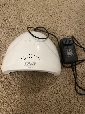 SUNUV UV Nail Lamp Gel Light SUN1 preowned used once | eBay