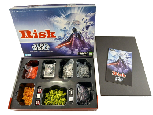Star Wars RISK Original Trilogy Edition Board Game UNPLAYED Some Sealed ...