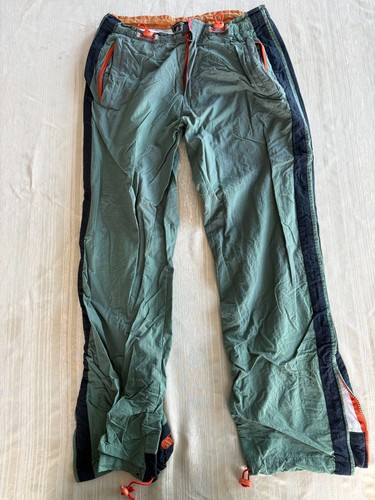 Women's Instant Action Nylon Pants Size Small Draw String Green and ...