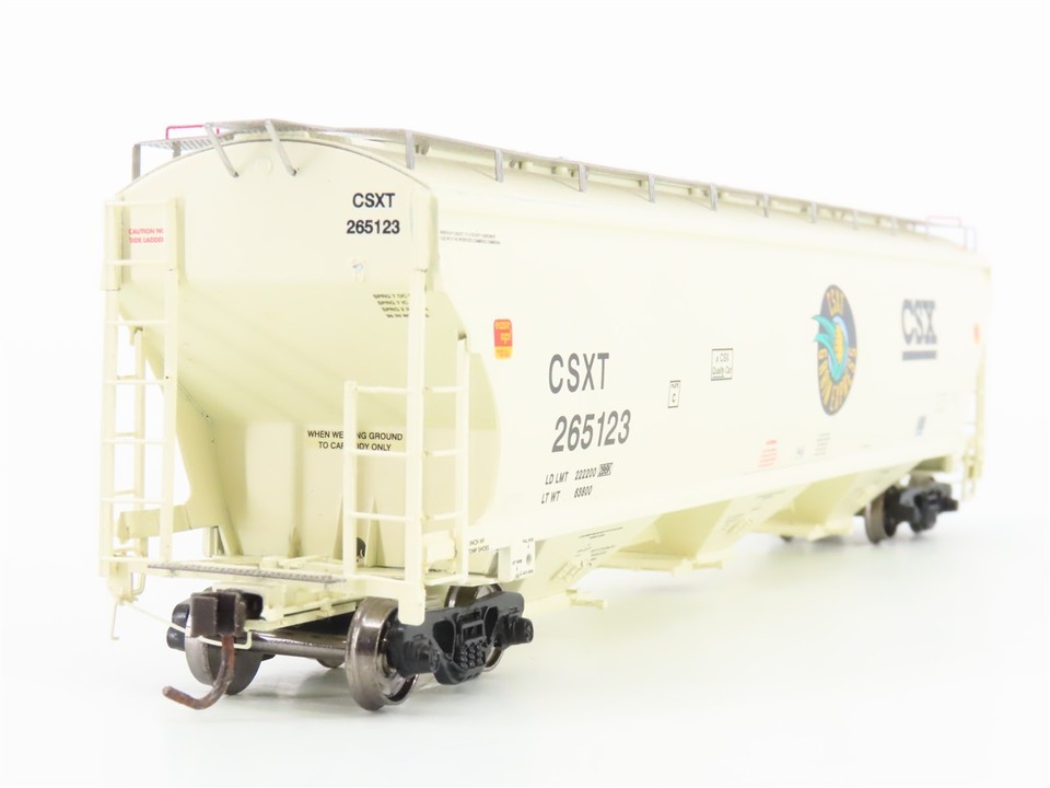 HO Scale Athearn Genesis G4258 CSXT Grain Express 3-Bay Hopper #265123 | eBay