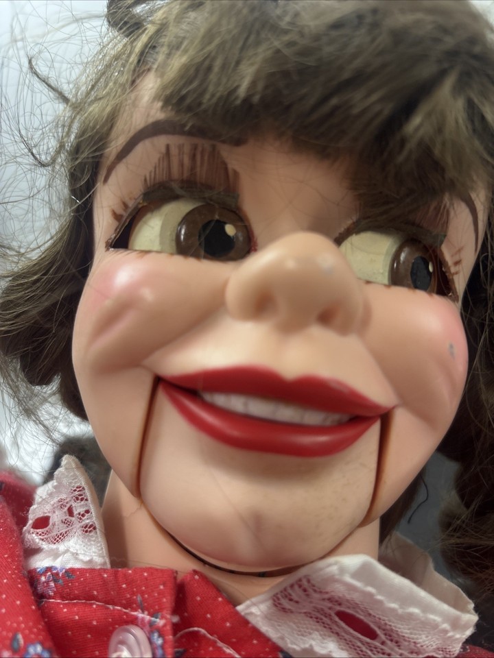 Maher Studios Ventriloquist Doll/Dummy Professional with Books and Case ...