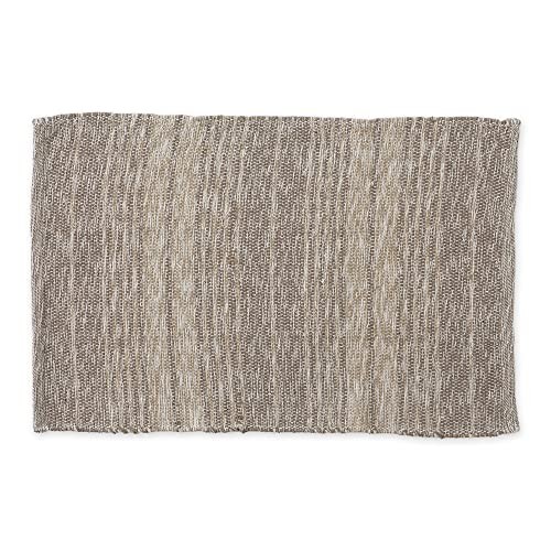 Woven Rag Rug Collection Recycled Yarn Variegated Rustic Stripe, 2x3 ...
