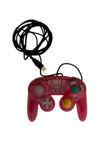 Pink USB Nintendo Switch Princess Peach Gamecube Styl Hori Battlepad ...