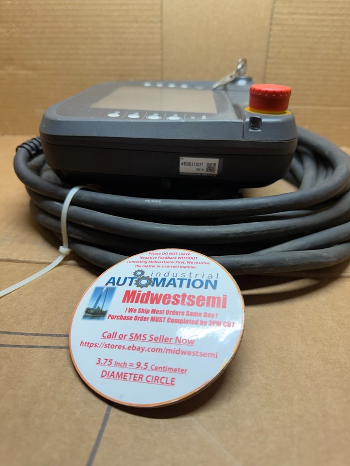 KEYENCE KCC-REM-KEY-0976A | VT3-V6H TOUCH INTERFACE PANEL 24VDC S/N ...