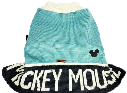 Disney Parks Mickey Mouse Max Bone Dog Pet Knitted Sweater Size L New ...