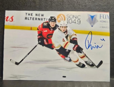 RYAN LIN SIGNED 4x6 PHOTO VANCOUVER GIANTS 2026 NHL DRAFT PROJECTED TOP ...